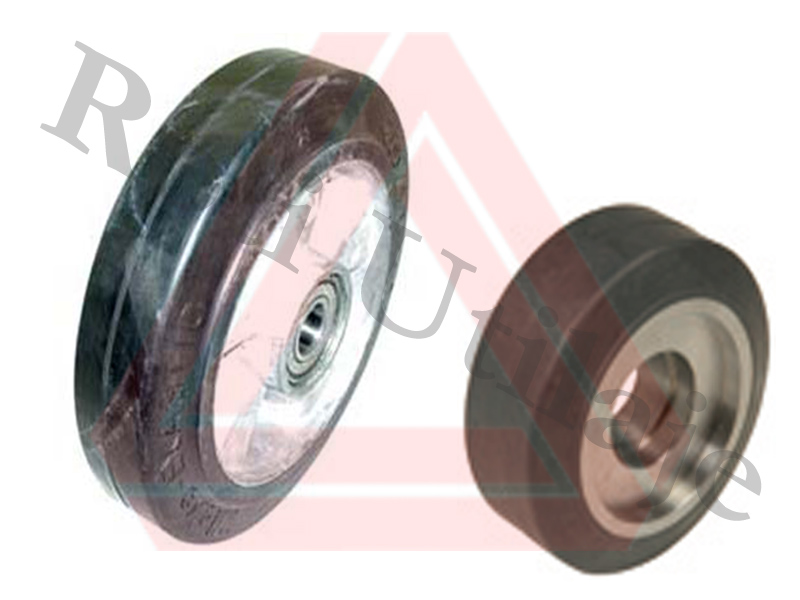 Roti din cauciuc solid